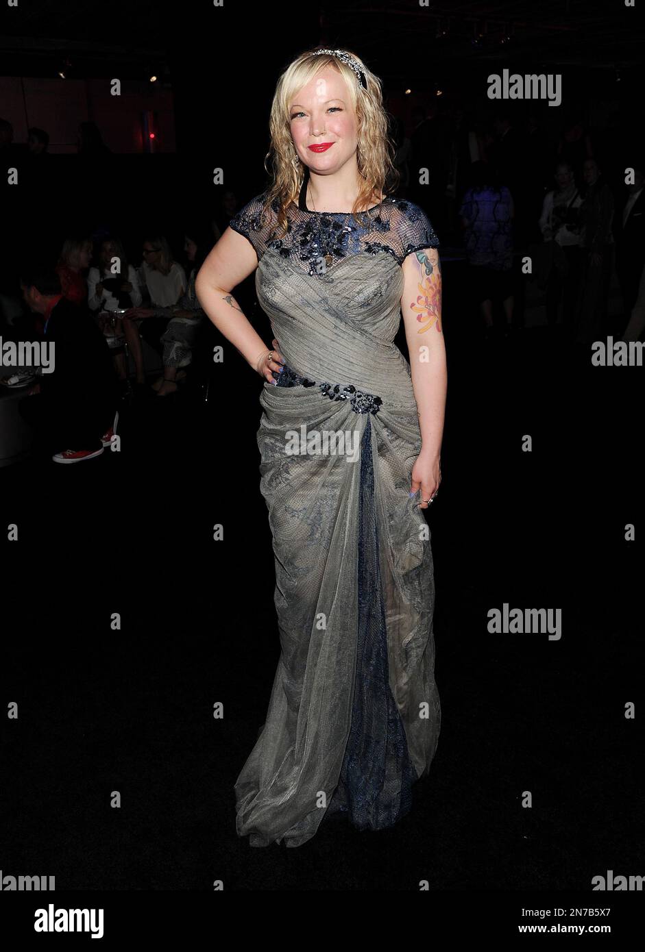 Singer Allison Crowe attends the "Man Of Steel" world premiere after ...