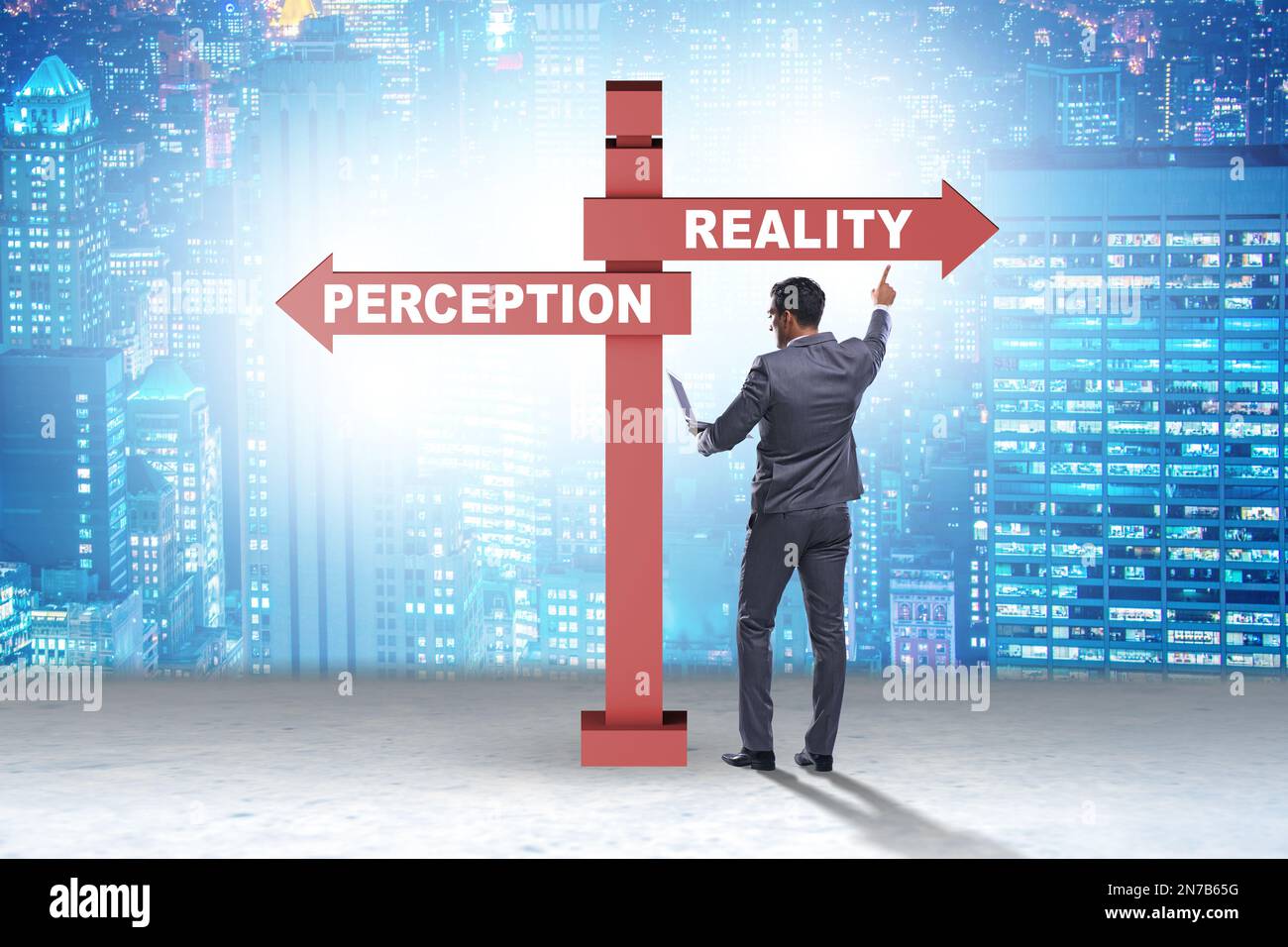 Perception Vs Reality Stock Images Royaltyfree Images Perception Stock