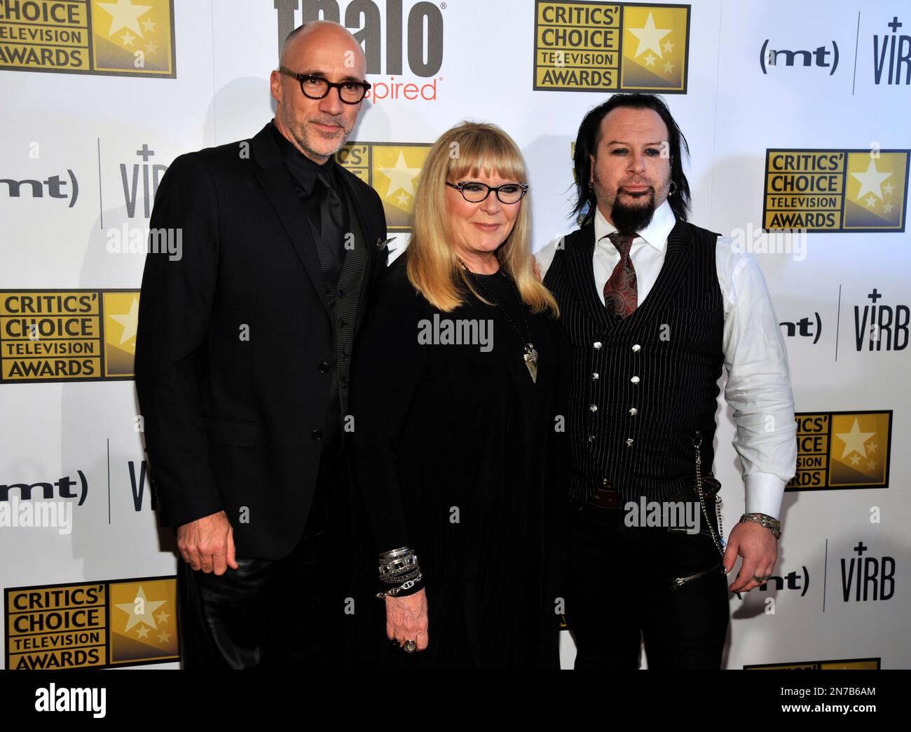 Neville Page, from left, Ve Neill and Glenn Hetrick, judges on the ...