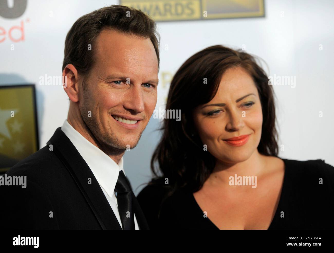 Patrick Wilson, left, and Dagmara Dominczyk arrive at the Critics ...