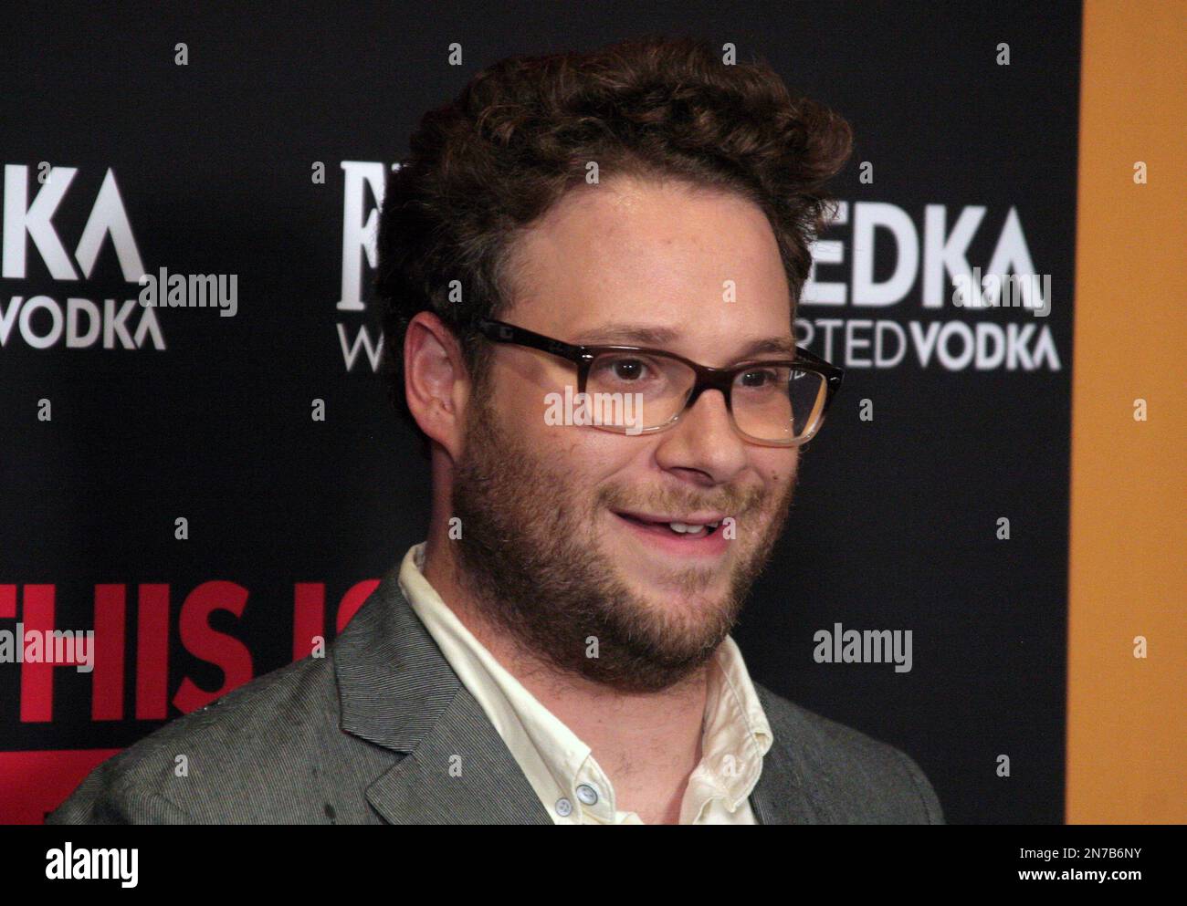 Actor Seth Rogen attends a screening of "This Is The End" presented by ...