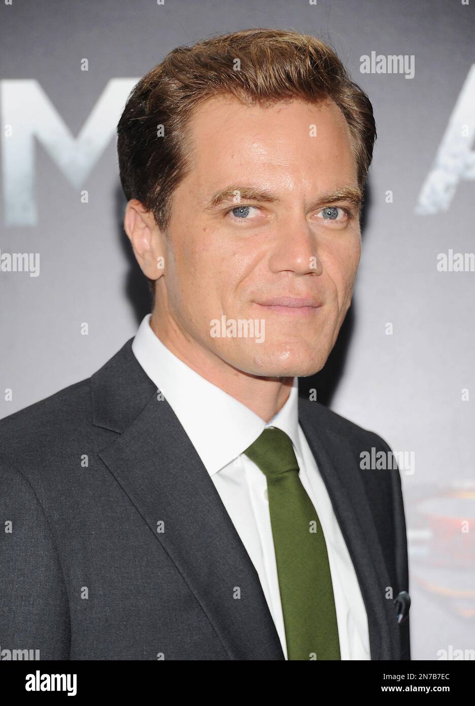 Actor Michael Shannon attends the "Man Of Steel" world premiere at ...