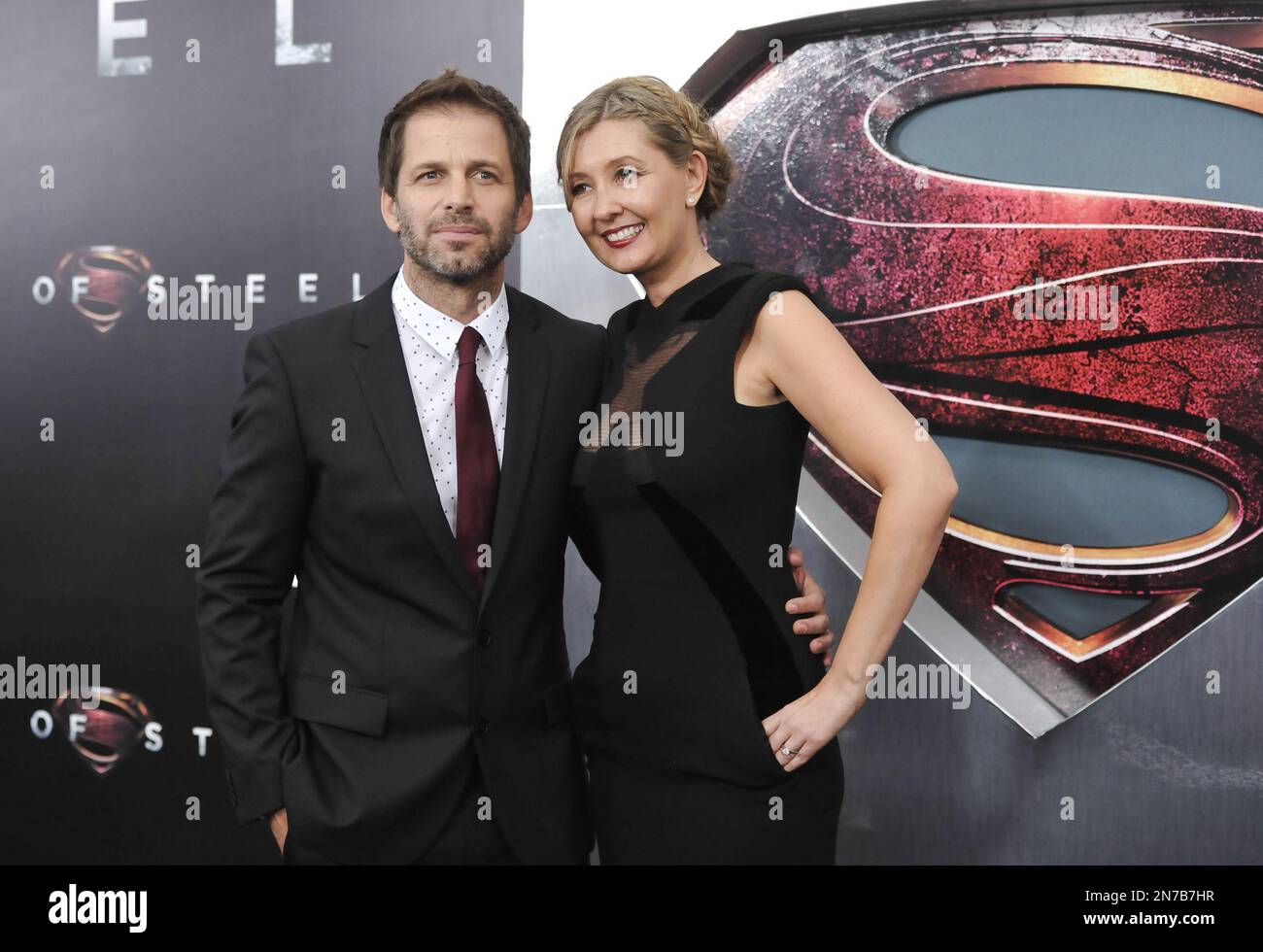 Director Zack Snyder and his wife, producer Deborah Snyder, attend the ...