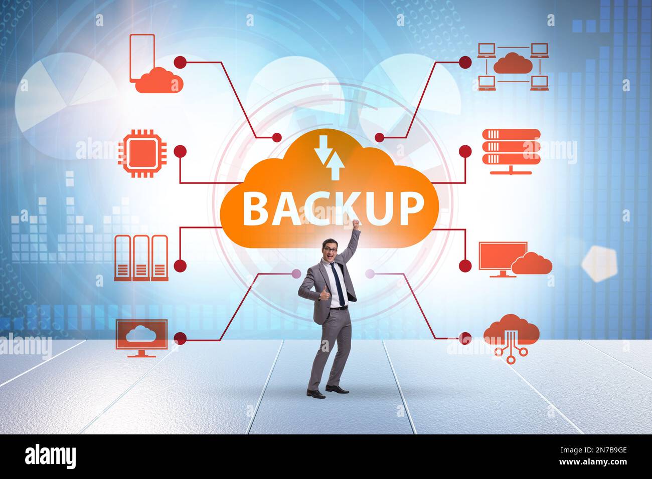 Disaster recovery plan and the backup concept Stock Photo - Alamy