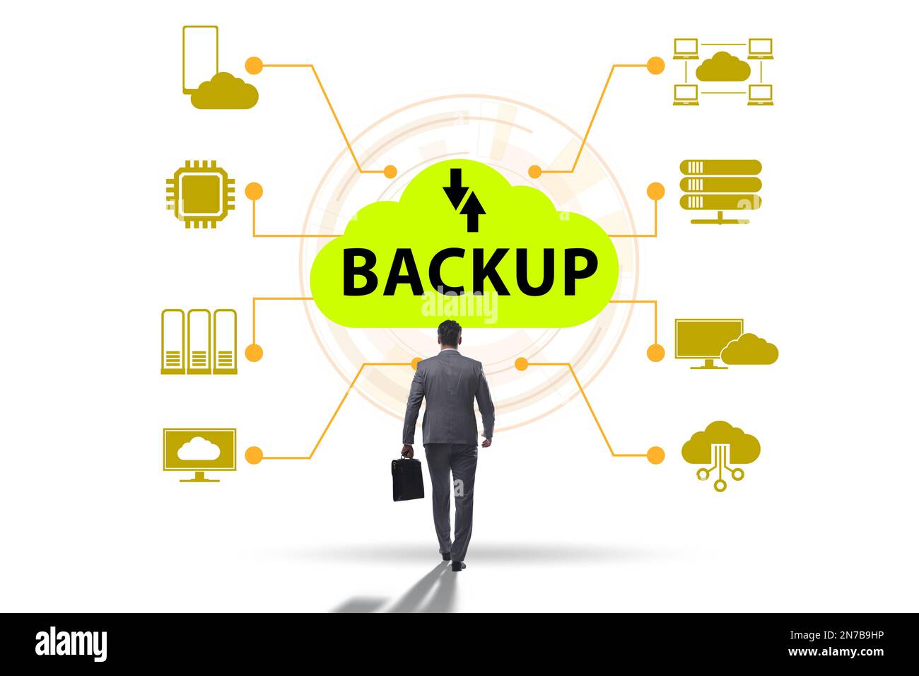 Disaster recovery plan and the backup concept Stock Photo - Alamy