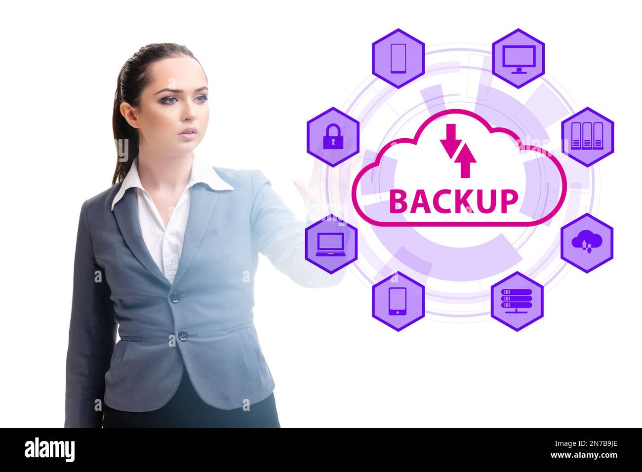 Disaster recovery plan and the backup concept Stock Photo - Alamy