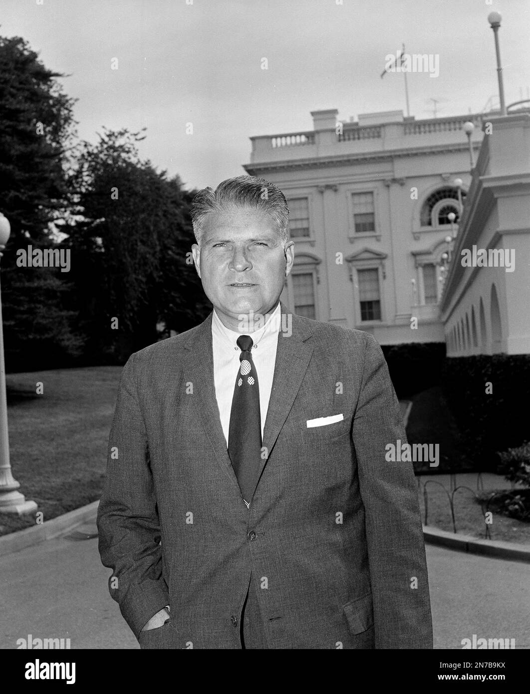 James Rowley, chief of the White House Secret Service detail, poses on ...