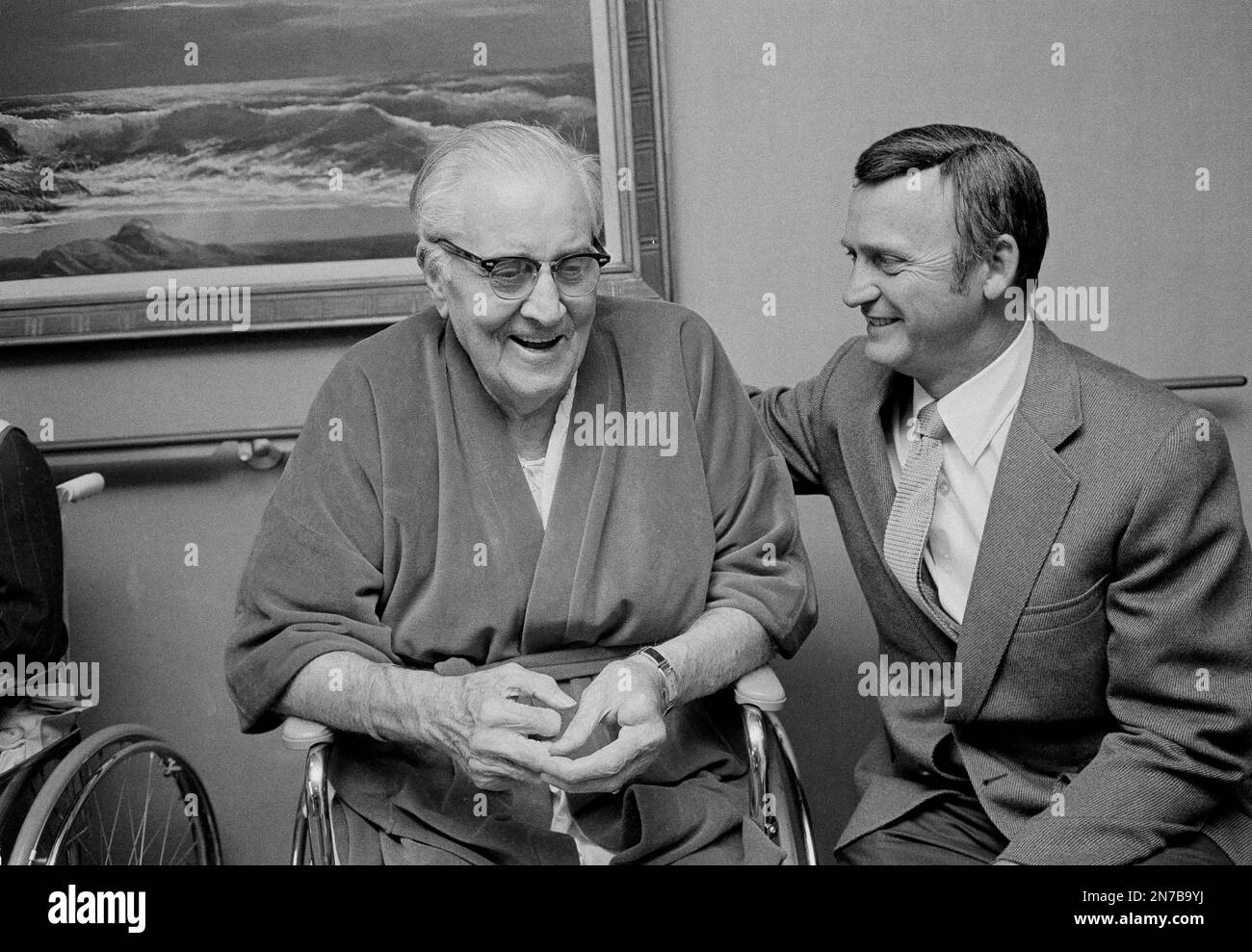 George Trafton, left, a legend in Chicago for his antics off and on the ...