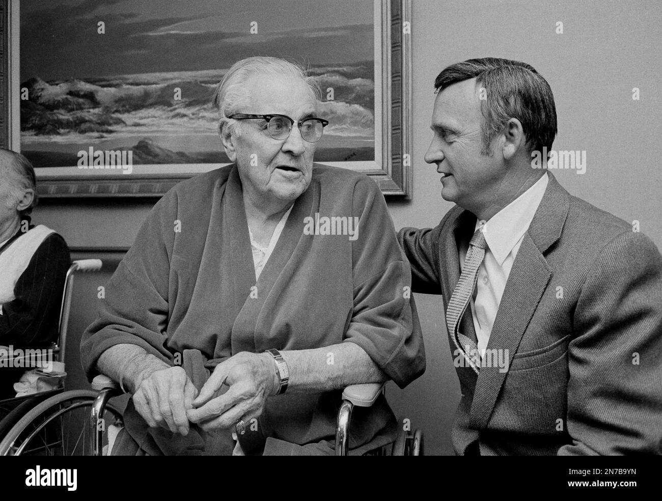 George Trafton, left, a legend in Chicago for his antics off and on the ...