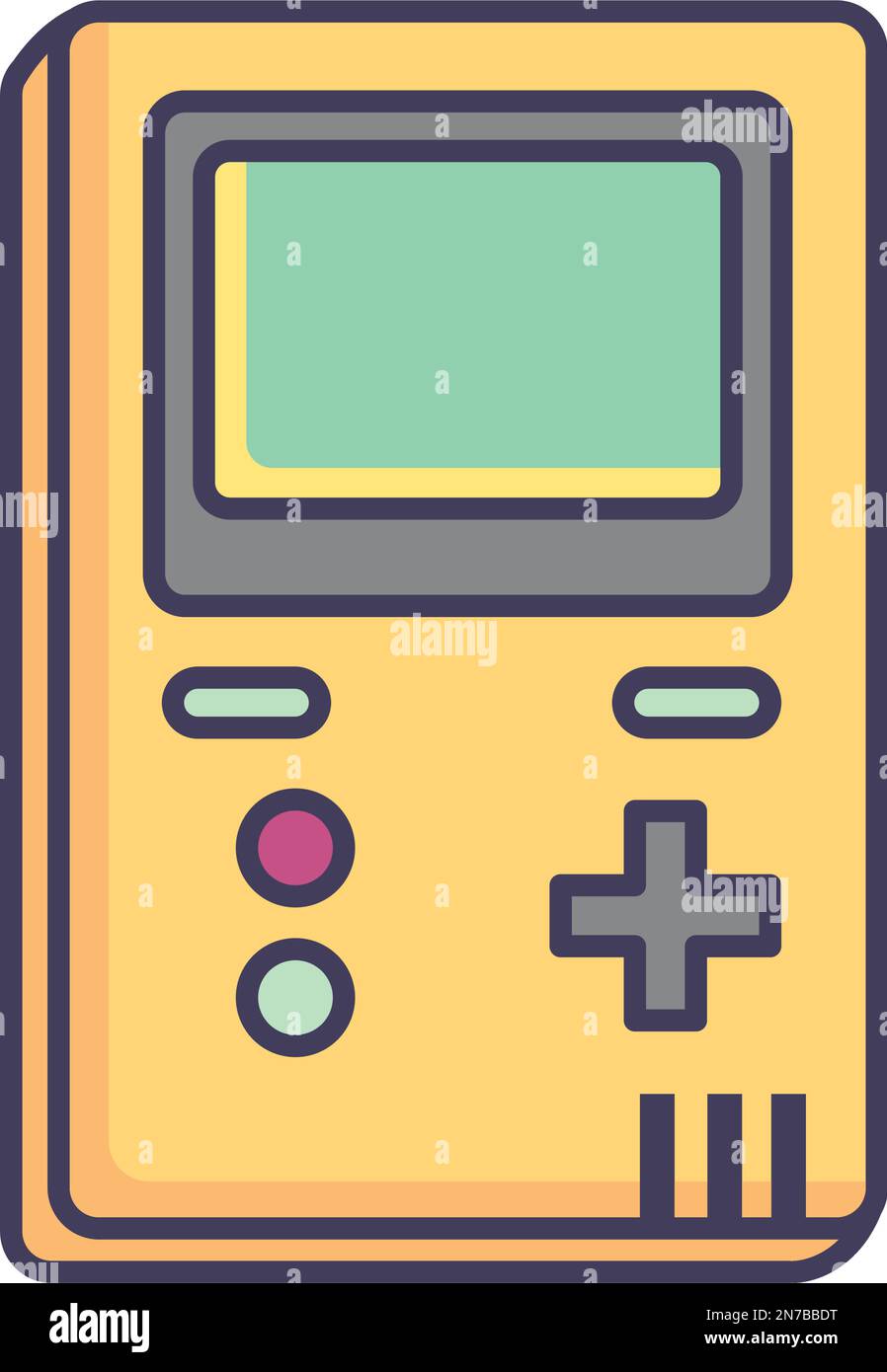 portable video game 90s pop art Stock Vector Image & Art - Alamy