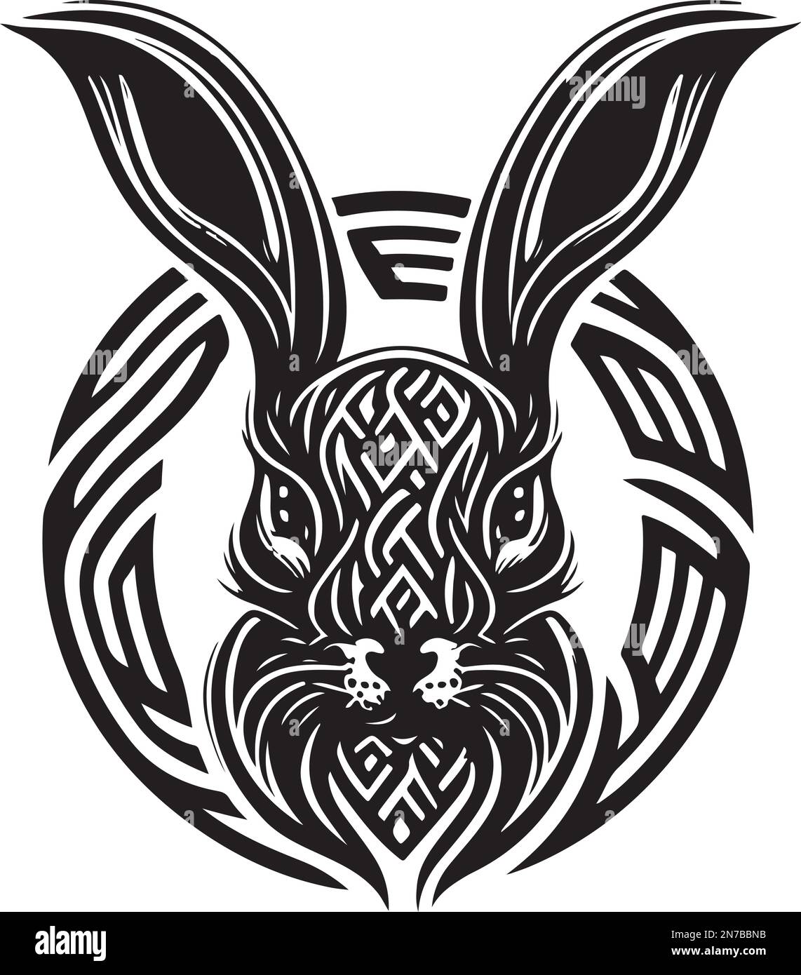 Ornamental face clipart hi-res stock photography and images - Alamy