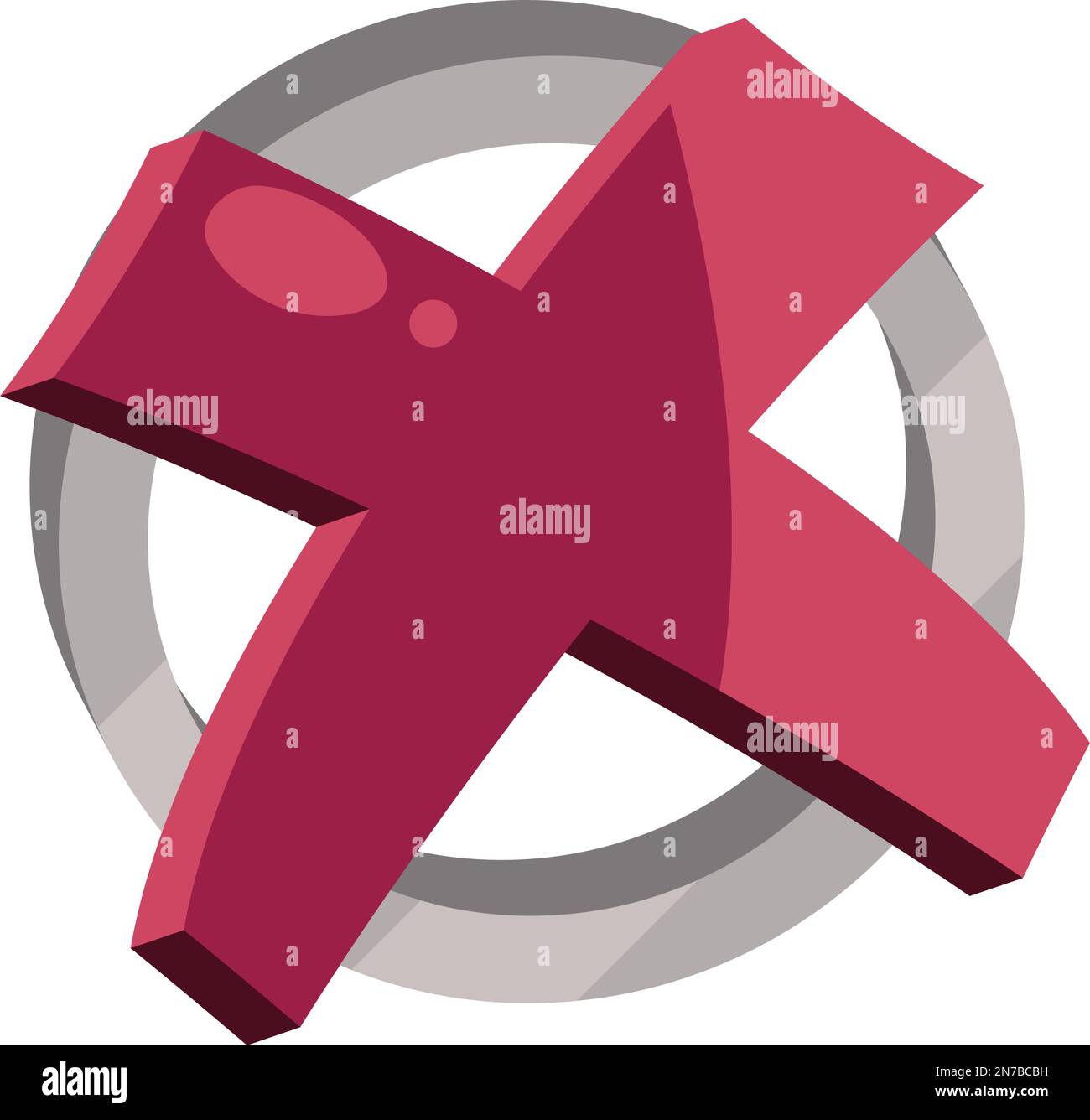 delete button icon Stock Vector Image & Art - Alamy