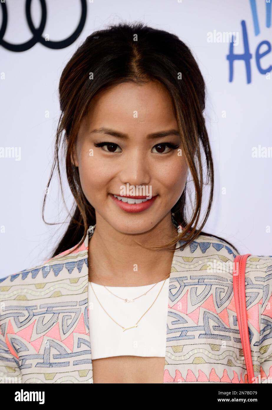 Actress Jamie Chung arrives at the Children Mending Hearts Style Sunday ...