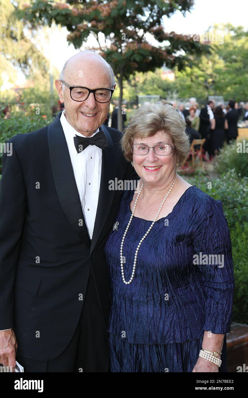 Richard Volpert and Marcia Volpert pose during the 100th Anniversary ...