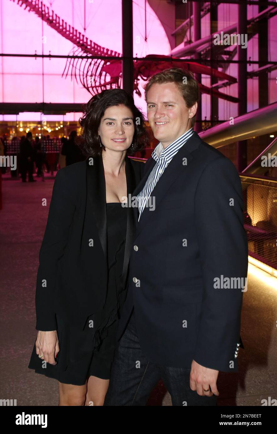 From left, Elizabeth Booth and Otis Booth pose during the 100th ...