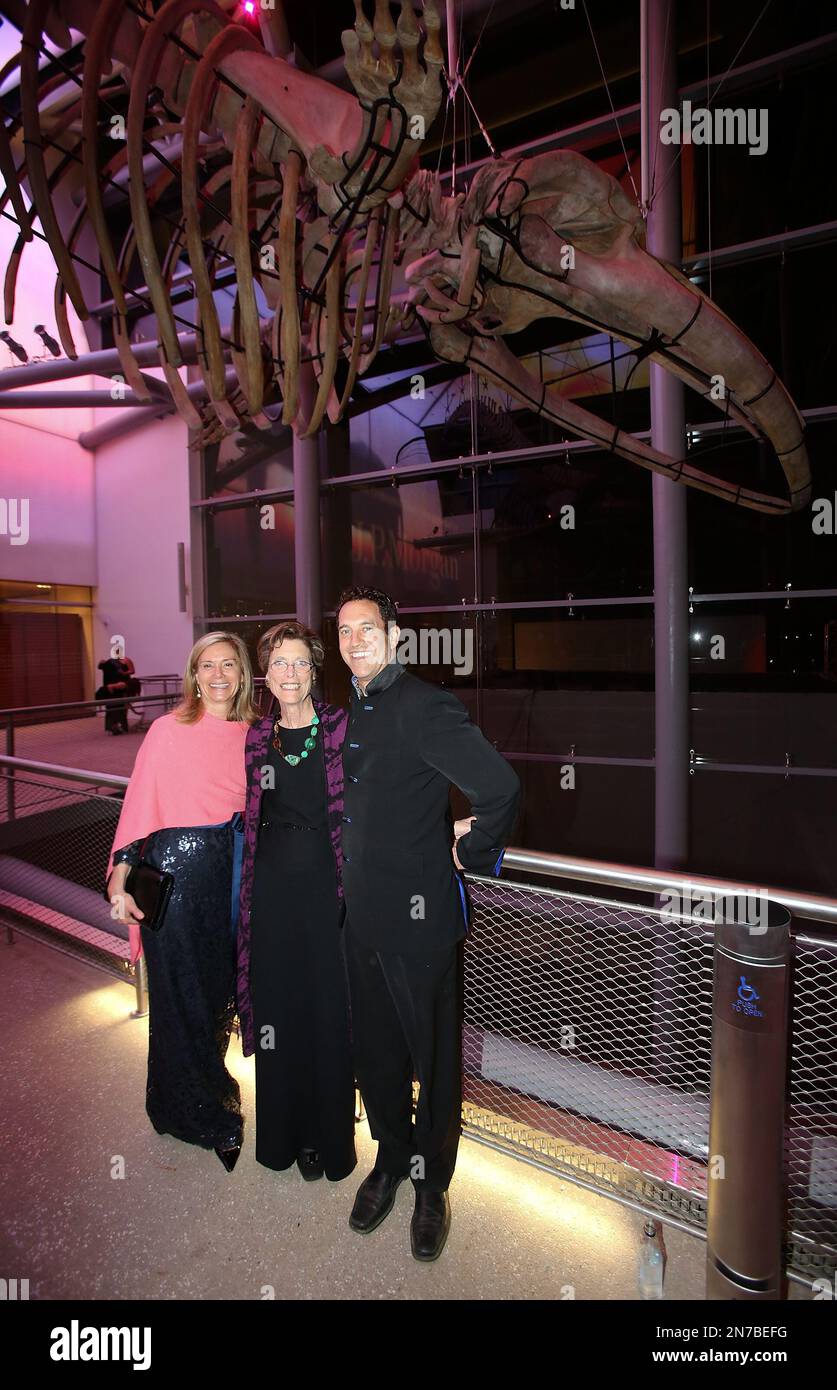 From left, Sarah Jensen, NHM President of the Board, Jane Pisano, NHM ...