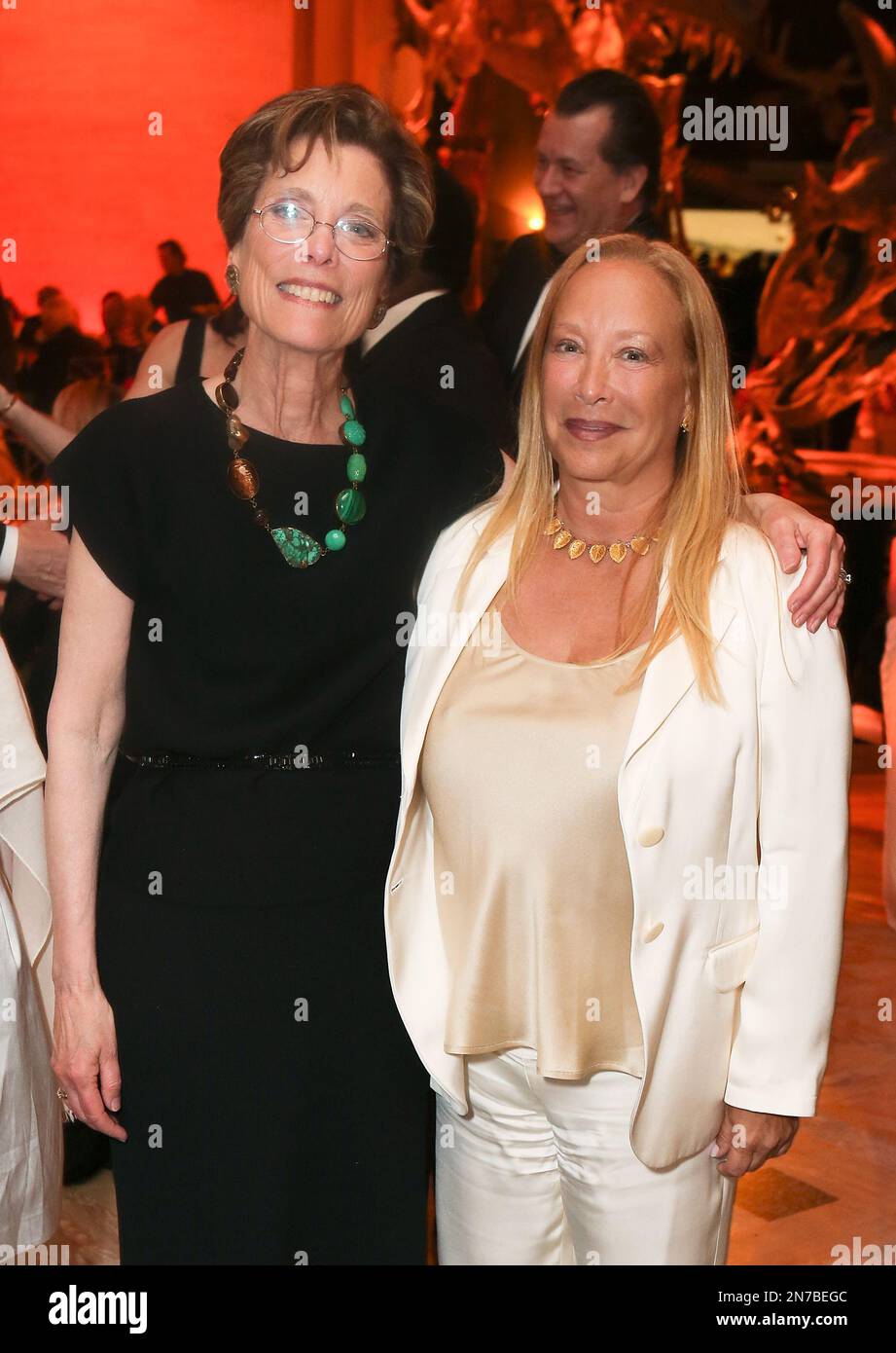 From left, Jane Pisano, NHM President and Erika J. Glazer during the ...