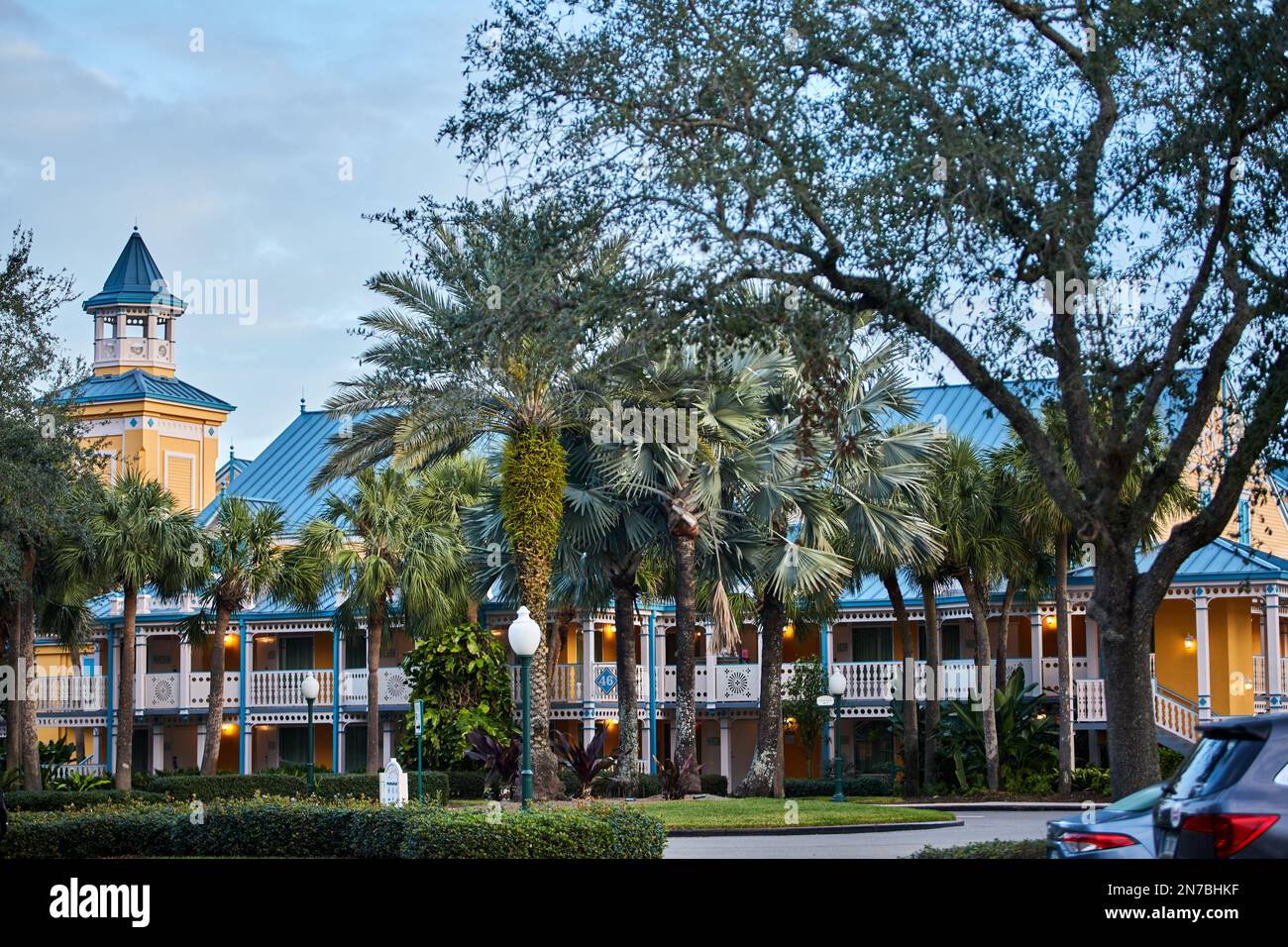 Bay Lake, FL, USA. February 03, 2023: Magic Kingdom weekends walk in ...