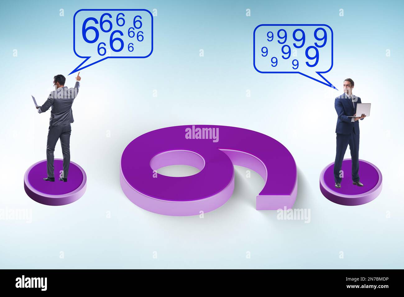 Person confused numbers hi-res stock photography and images - Alamy