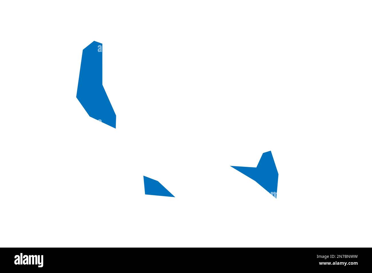 Comoros political map of administrative divisions - autonomous islands ...