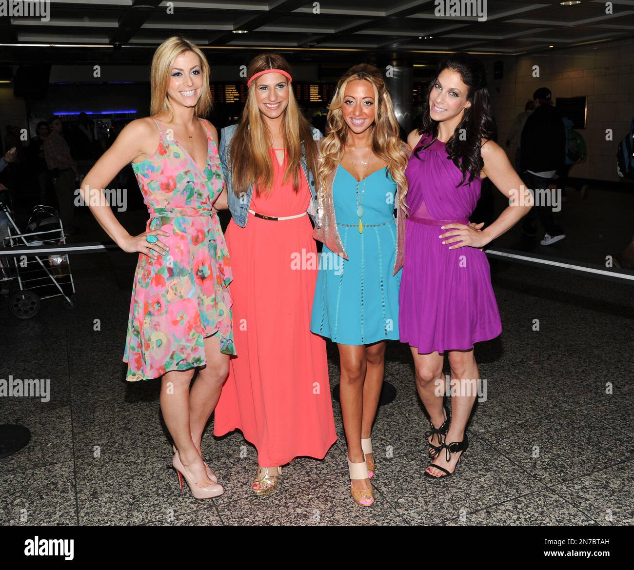 The cast of Bravo's "Princesses: Long Island", from left, Casey Cohen ...