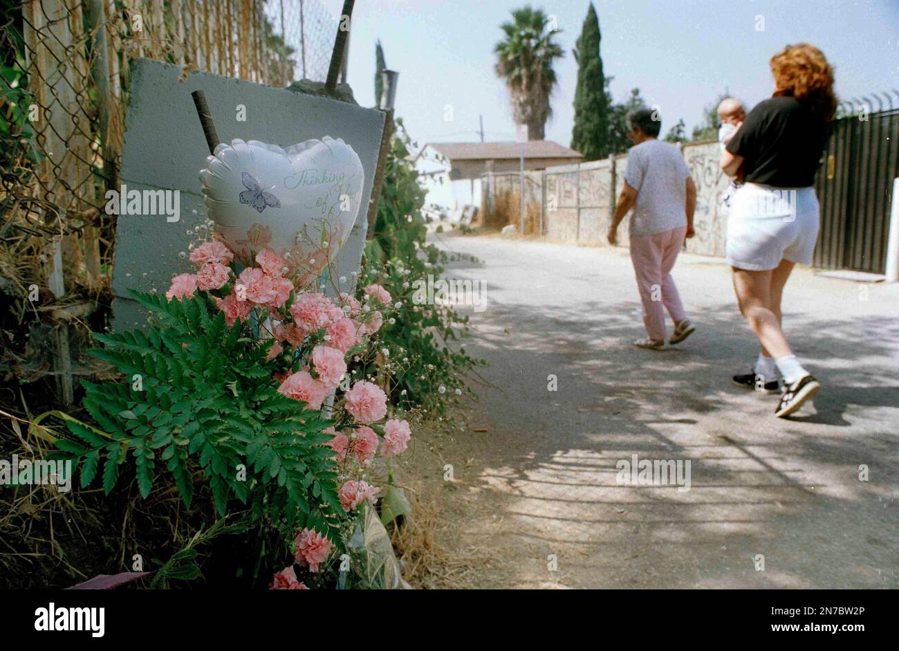 Frances Atkins, center, who lives in the Cypress Park neighborhood of ...