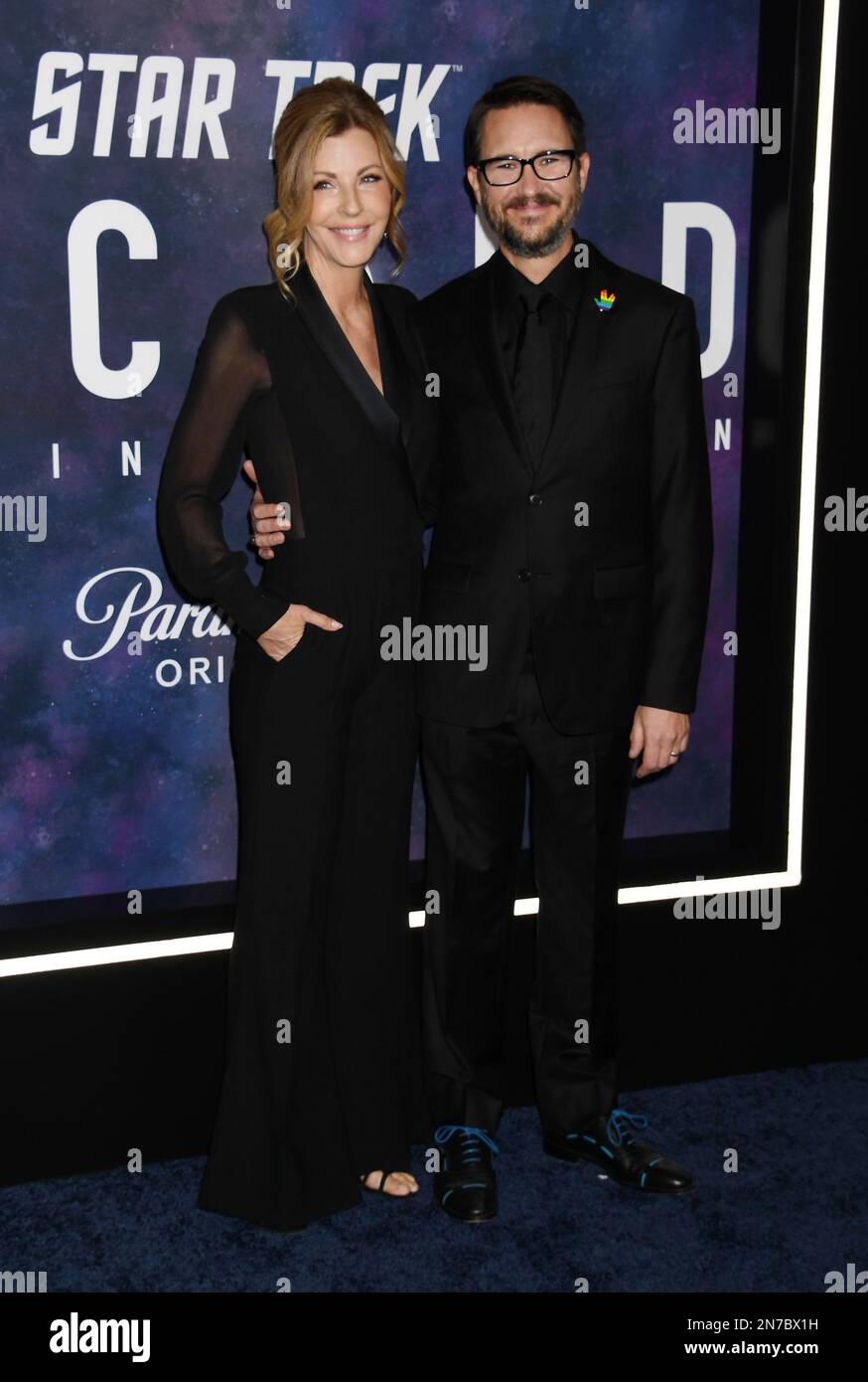 HOLLYWOOD, CALIFORNIA - FEBRUARY 09: (L-R) Anne Wheaton and Wil Wheaton ...