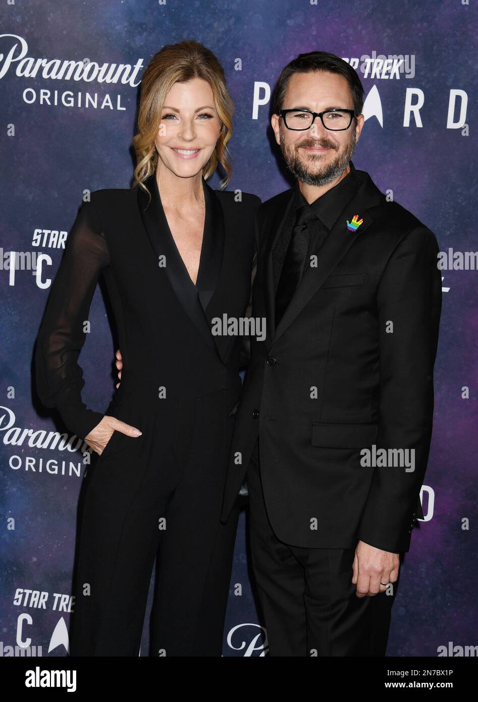 HOLLYWOOD, CALIFORNIA - FEBRUARY 09: (L-R) Anne Wheaton and Wil Wheaton ...
