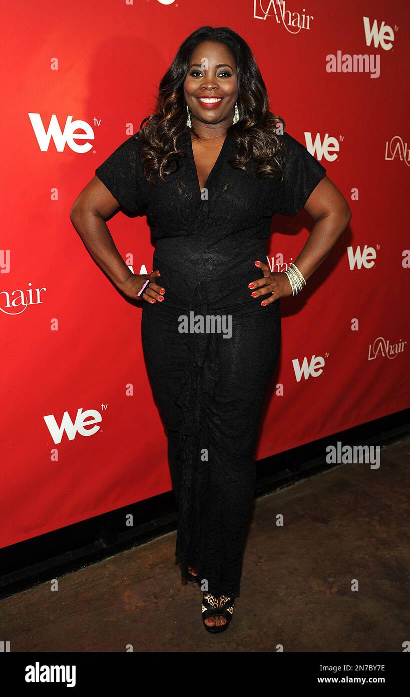 Kim Kimble attends the WEtv LA Hair Season 2 Screening party at Kimble ...