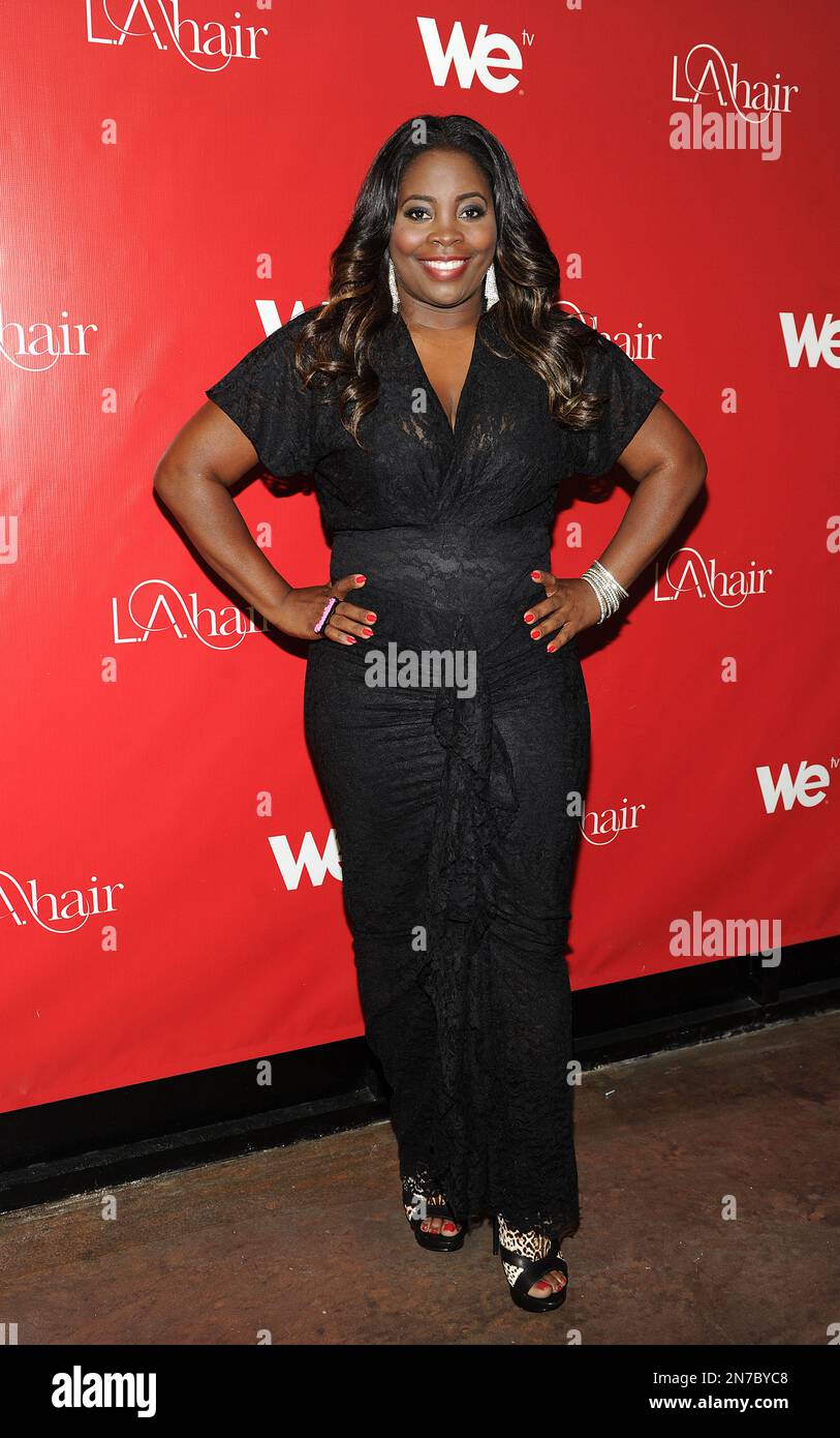 Kim Kimble attends the WEtv LA Hair Season 2 Screening party at Kimble ...