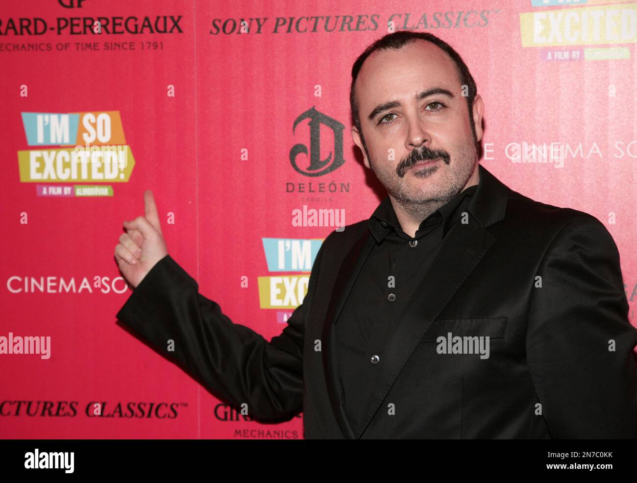 Actor Carlos Areces attends a screening of "I'm So Excited" presented ...