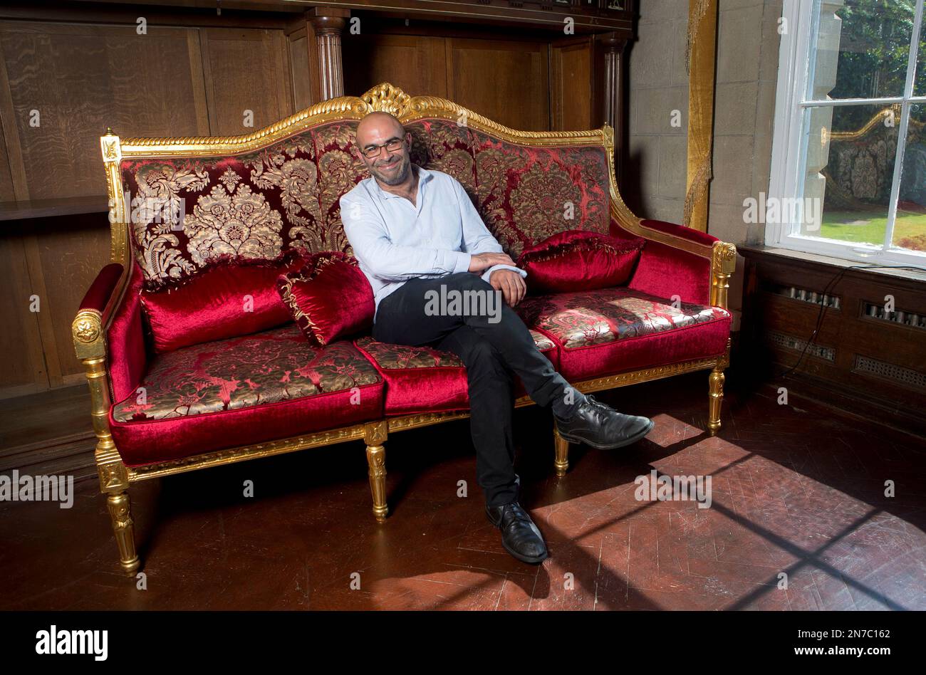 Writer and director Atul Malhotra is photographed during a break in ...