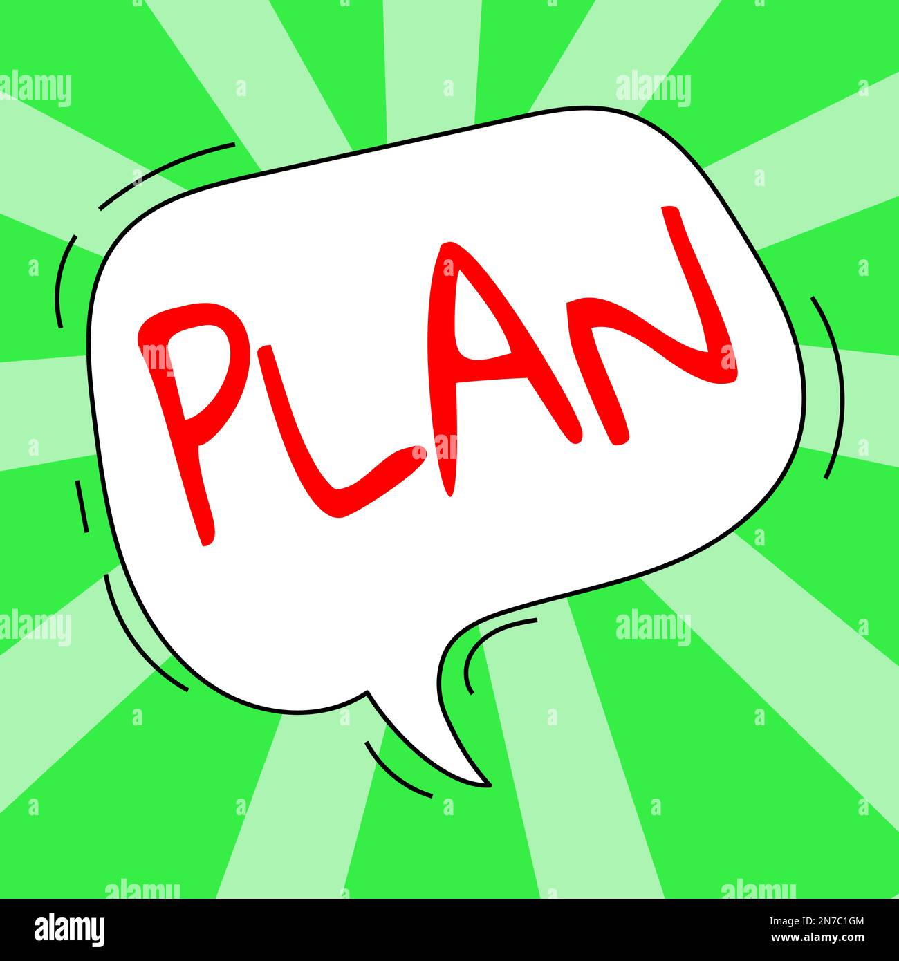 Conceptual display Plan. Business showcase Start of a detailed proposal ...