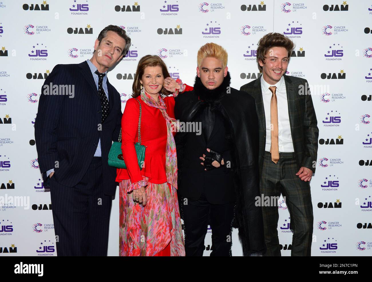 Rupert Everett, Stephanie Beacham, Prince Haji 'Abdul 'Azim of Brunei ...