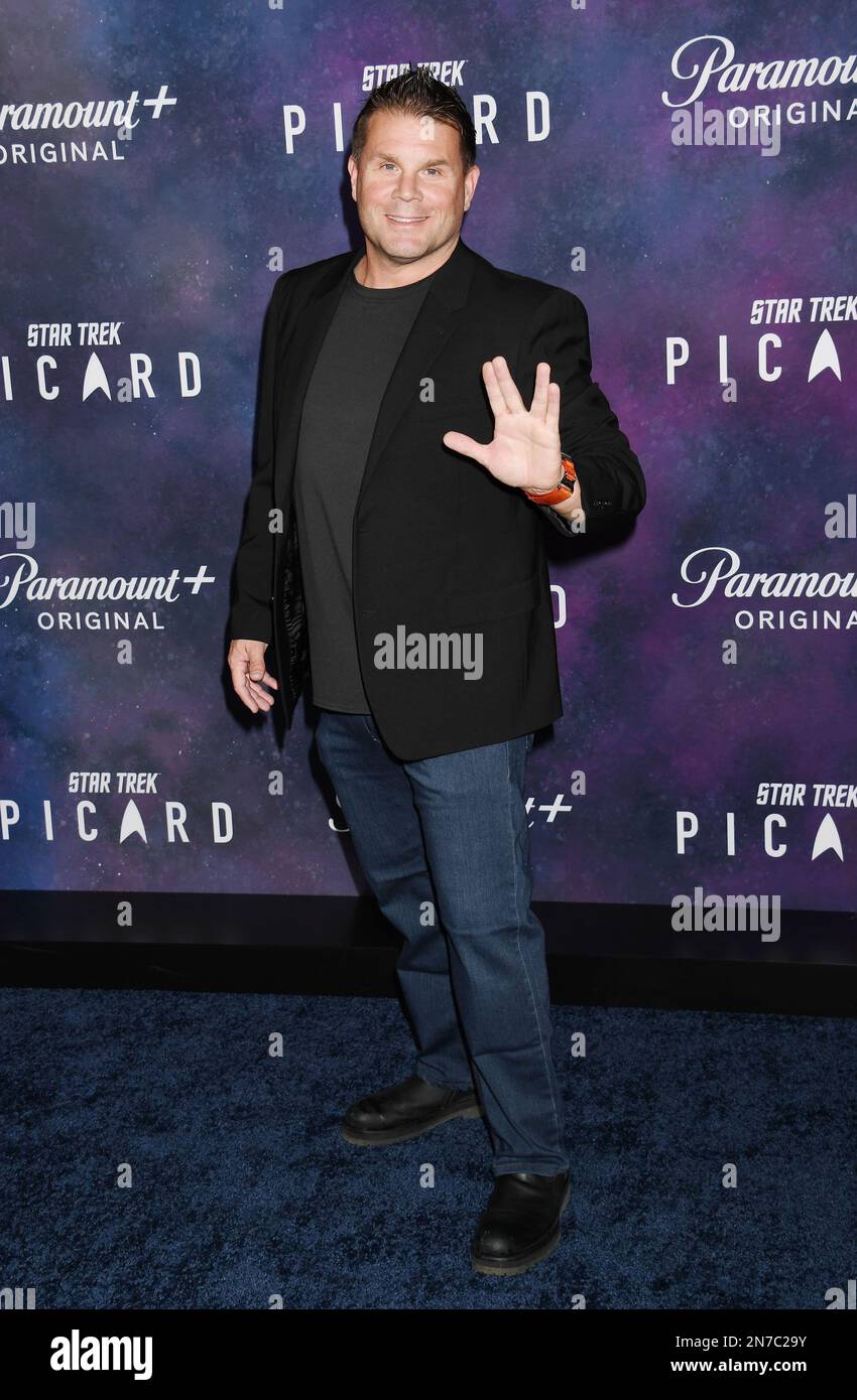 HOLLYWOOD, CALIFORNIA - FEBRUARY 09: Rod Roddenberry arrives for the ...