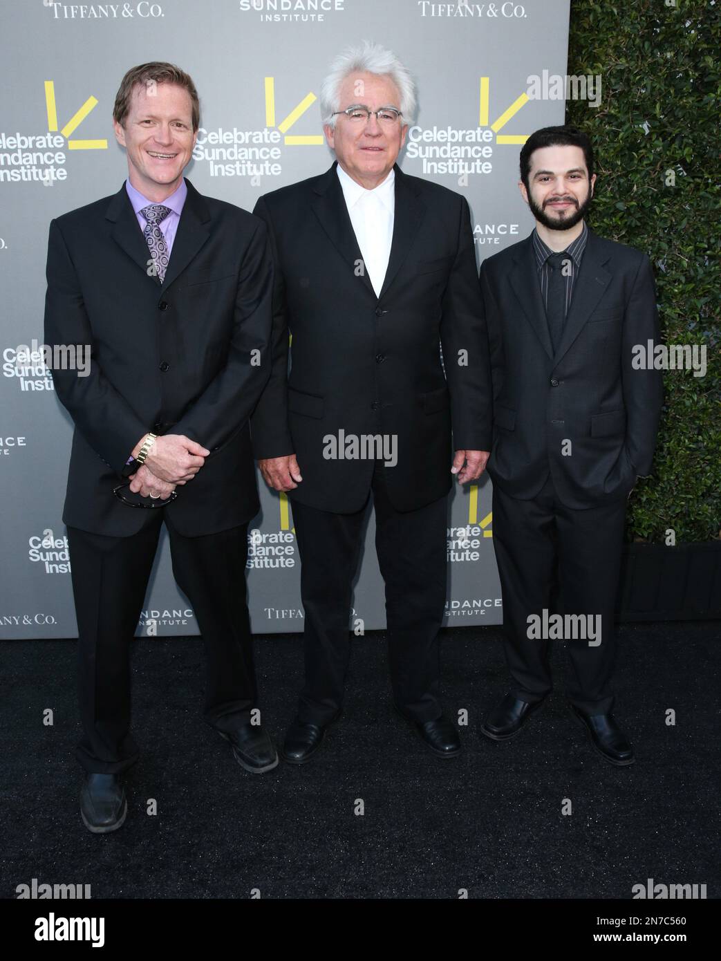 Producer Burton Ritchie, producer Ron Yerxa, and actor Samm Levine ...