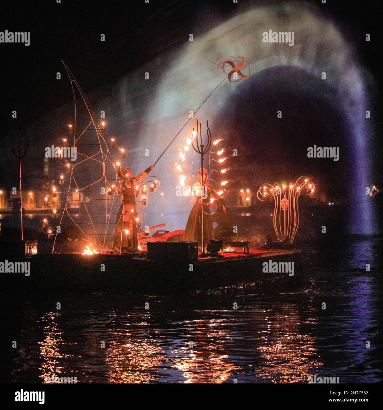 Venice, Italy, 10th Feb 2023. Venice Carnival - Original Signs Show. Press view opening night of ...