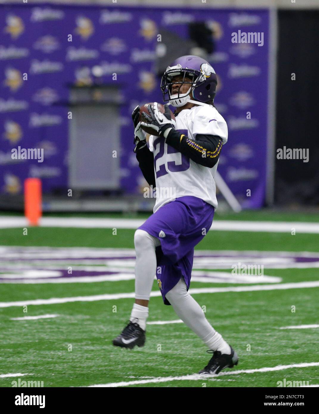 Minnesota Vikings cornerback Roderick Williams (25) is shown shown ...