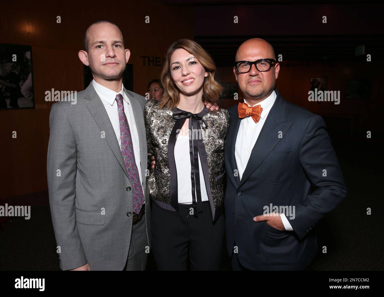 Executive producer Michael Zakin, director Sofia Coppola and producer ...