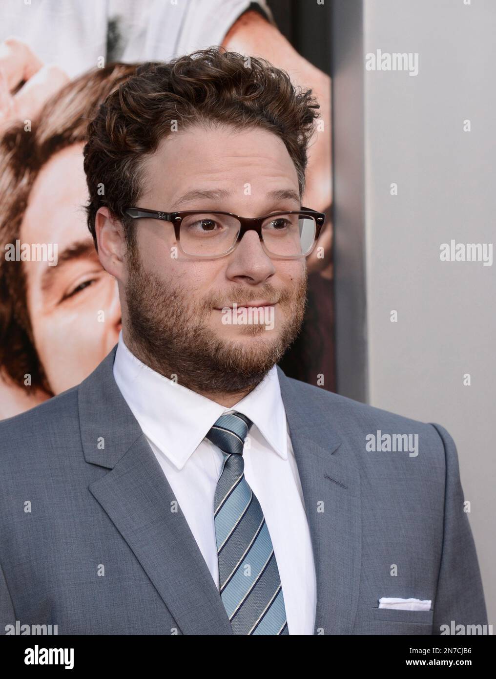 Actor Seth Rogen arrives at the world premiere of "This is the End" at ...