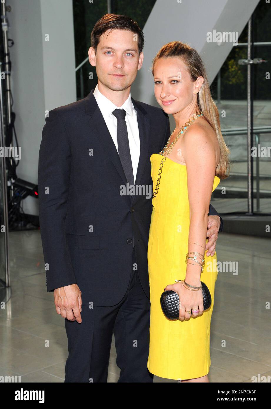 Actor Tobey Maguire and wife, designer Jennifer Meyer, attend the 2013 ...