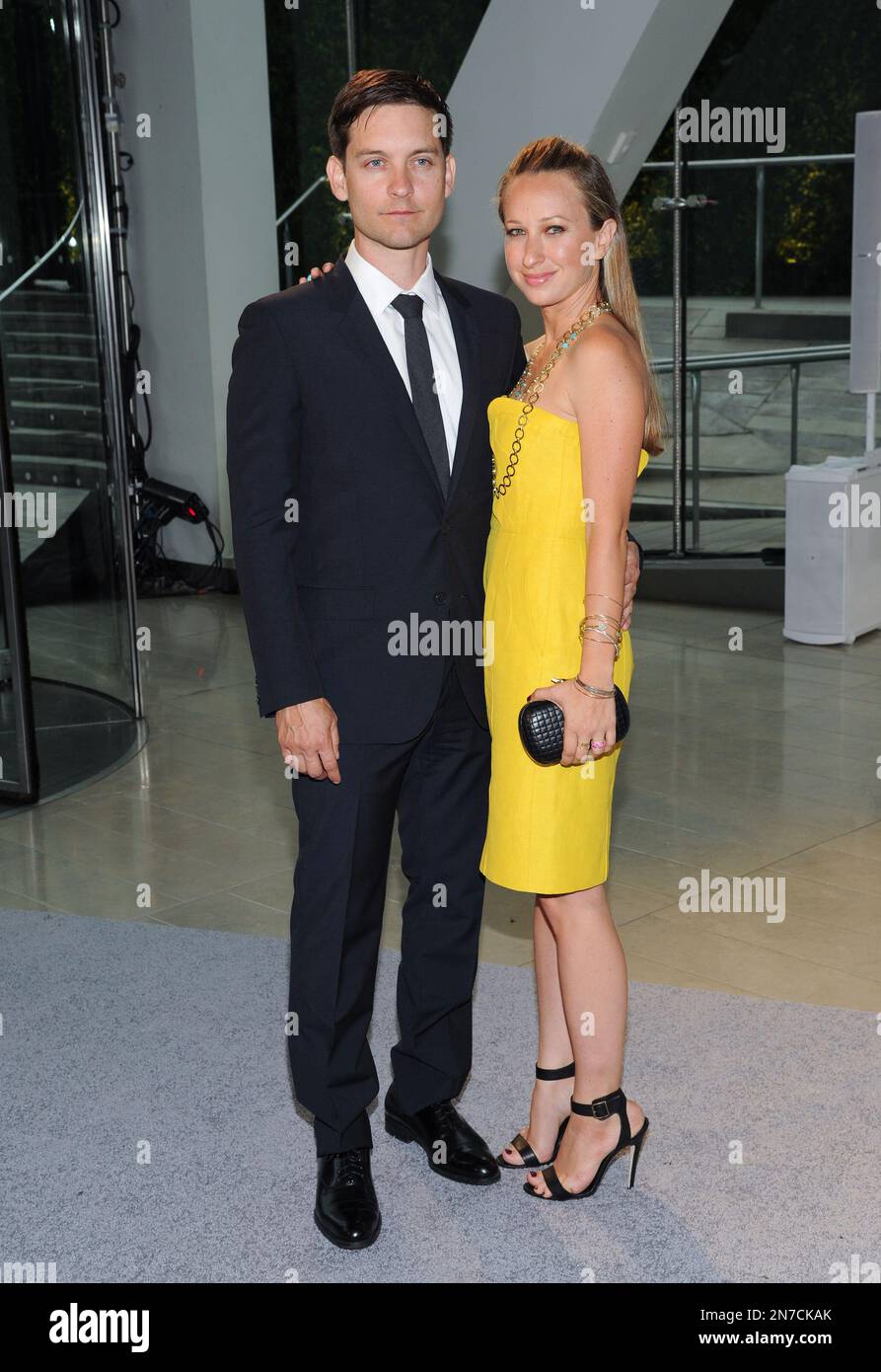Actor Tobey Maguire and wife, designer Jennifer Meyer, attend the 2013 ...