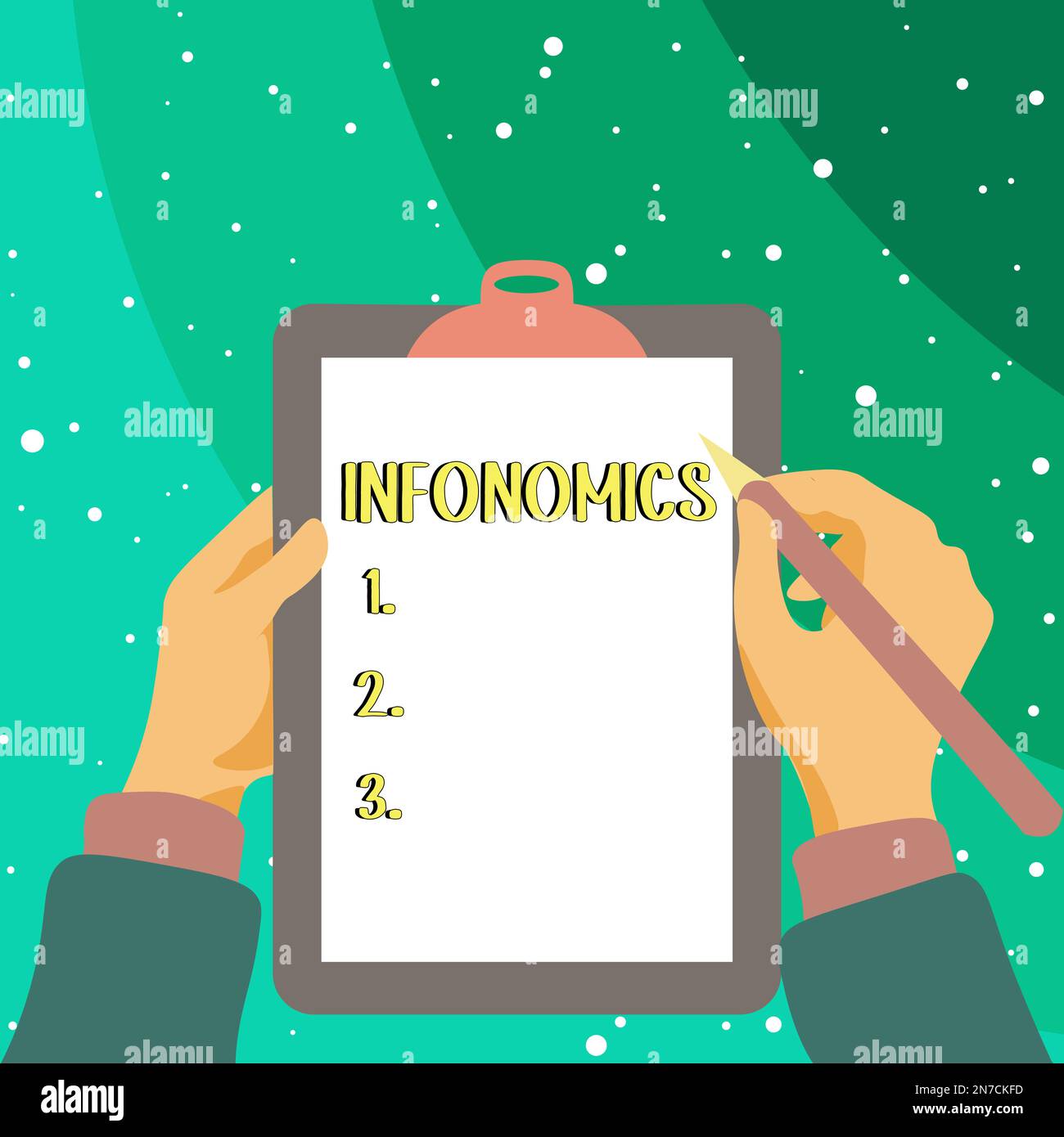 Inspiration showing sign Infonomics. Business idea visual image used to ...