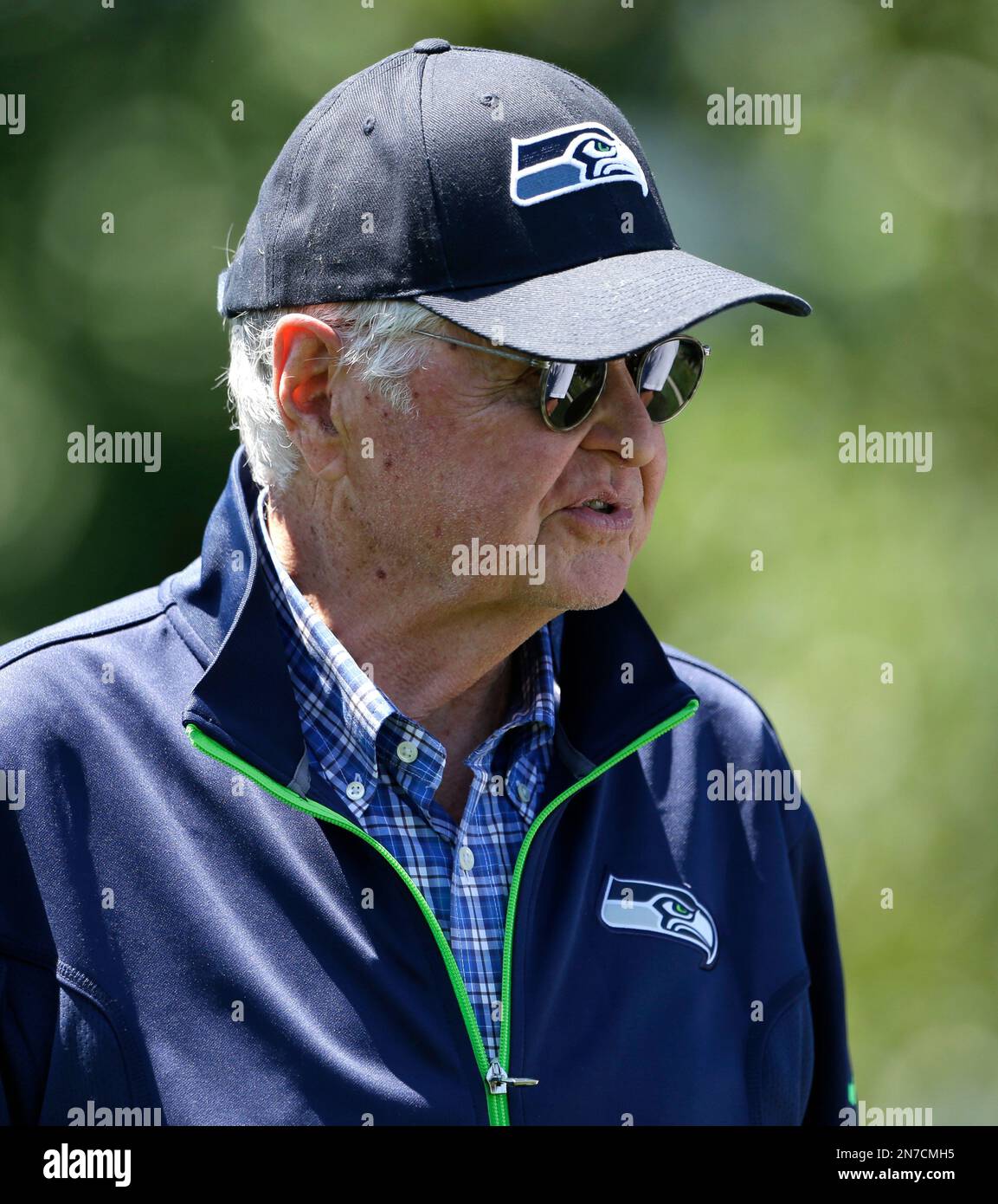 Seattle Seahawks former owner John Nordstrom walks away after watching ...