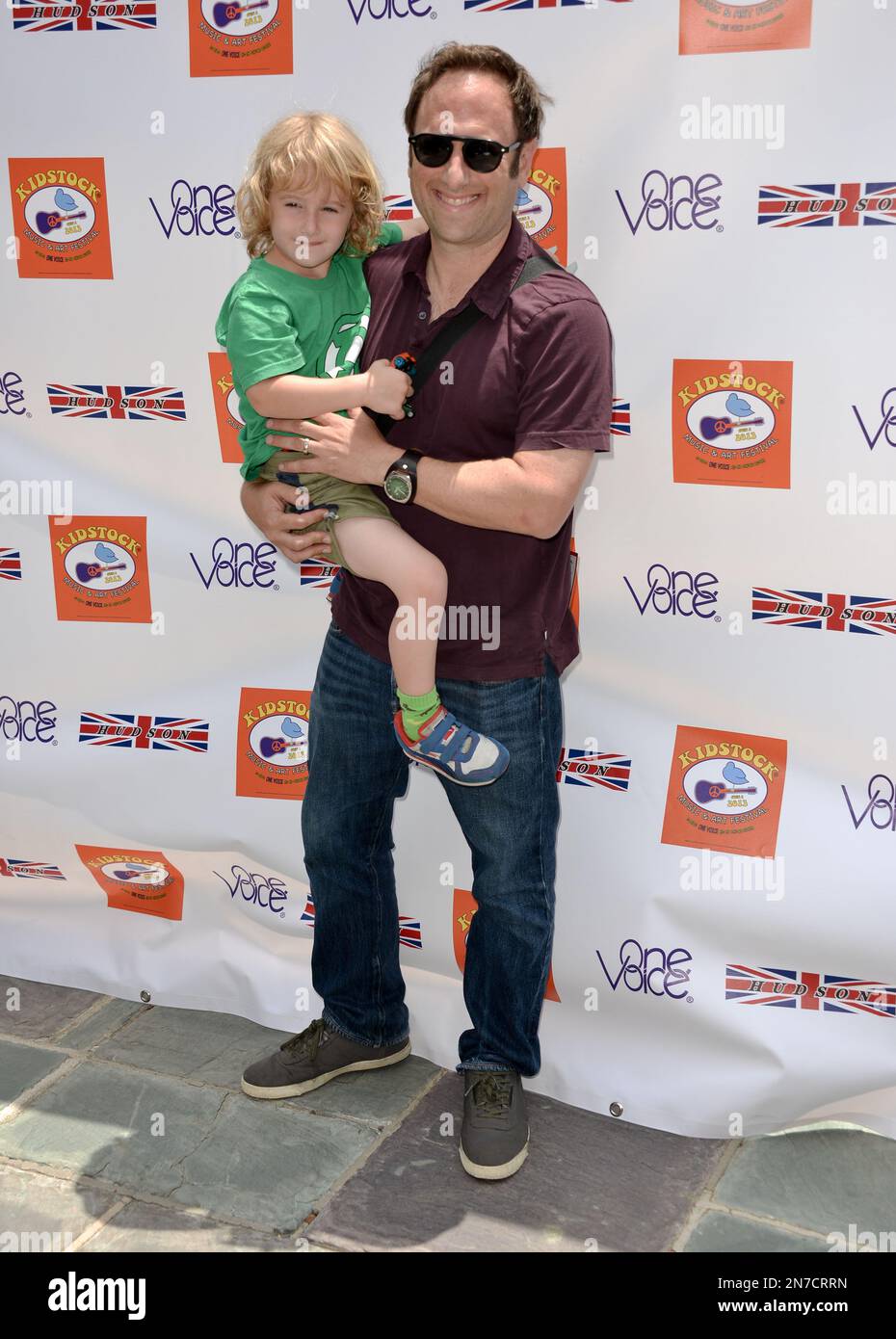 Jason Sklar arrives at the 7th Annual Kidstock Music and Art Festival ...