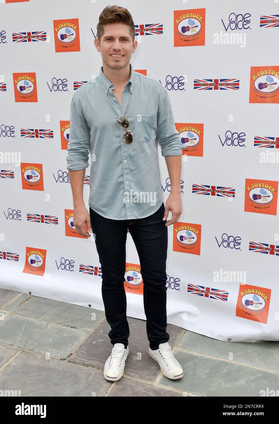 Jake Whetter arrives at the 7th Annual Kidstock Music and Art Festival ...