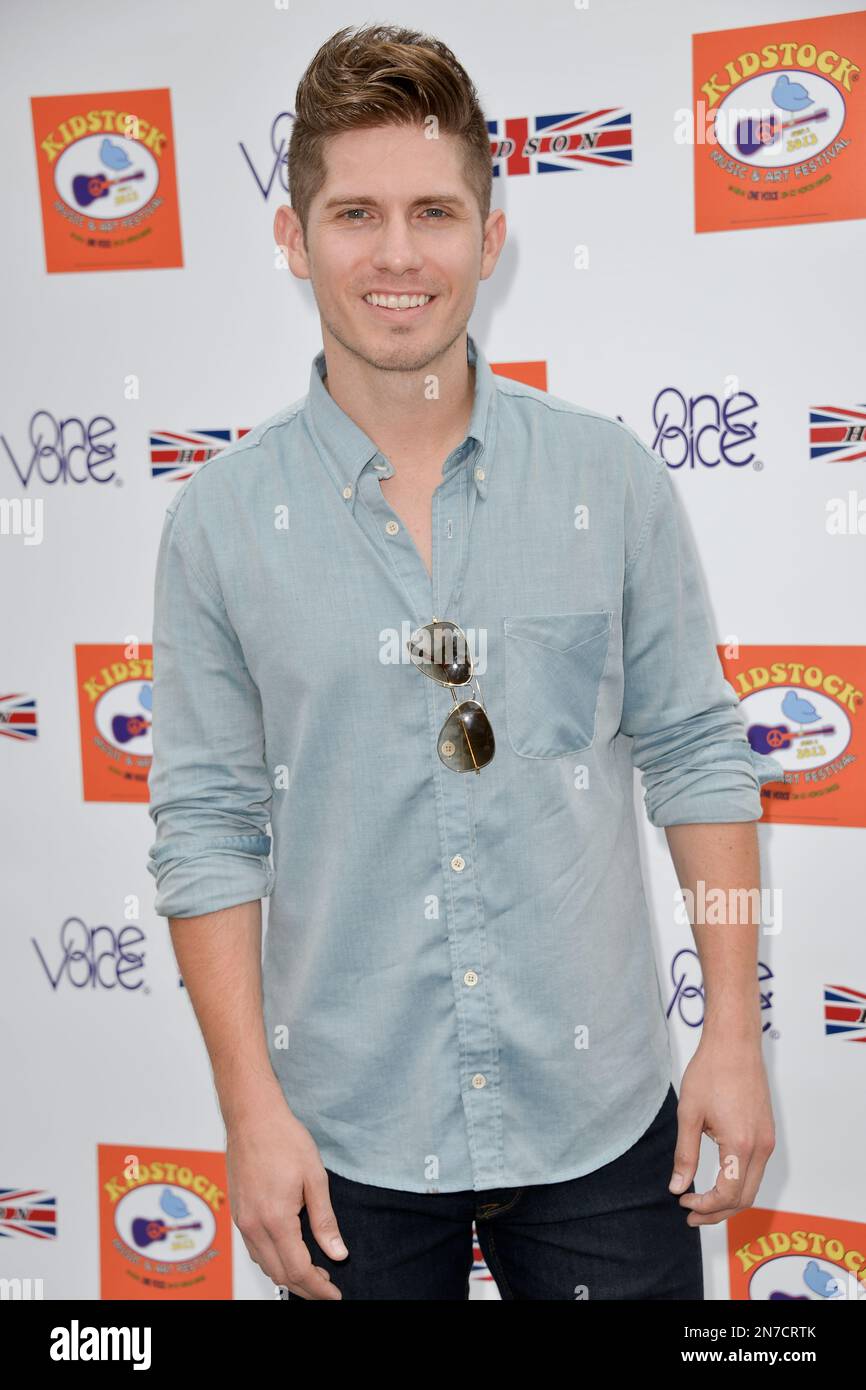 Jake Whetter arrives at the 7th Annual Kidstock Music and Art Festival ...