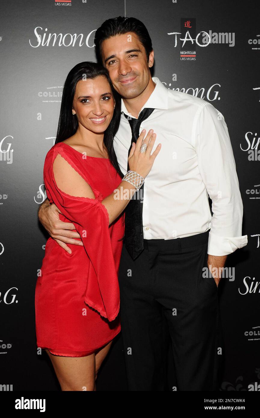 Carole and Gilles Marini arrive at the annual Simon G Soiree at TAO on ...