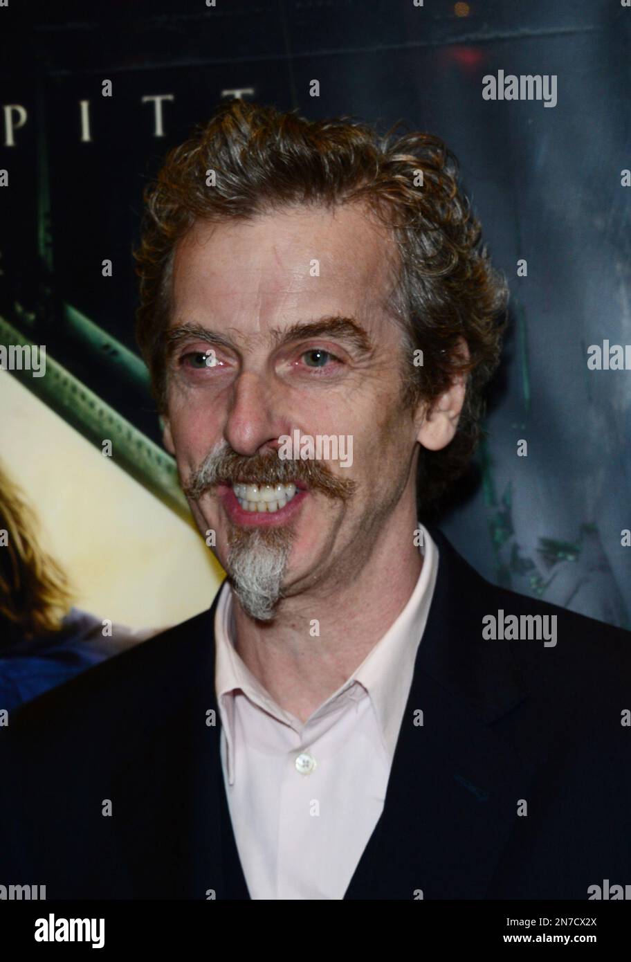 Peter Capaldi arrives at The World Premiere of 'World War Z' at the ...