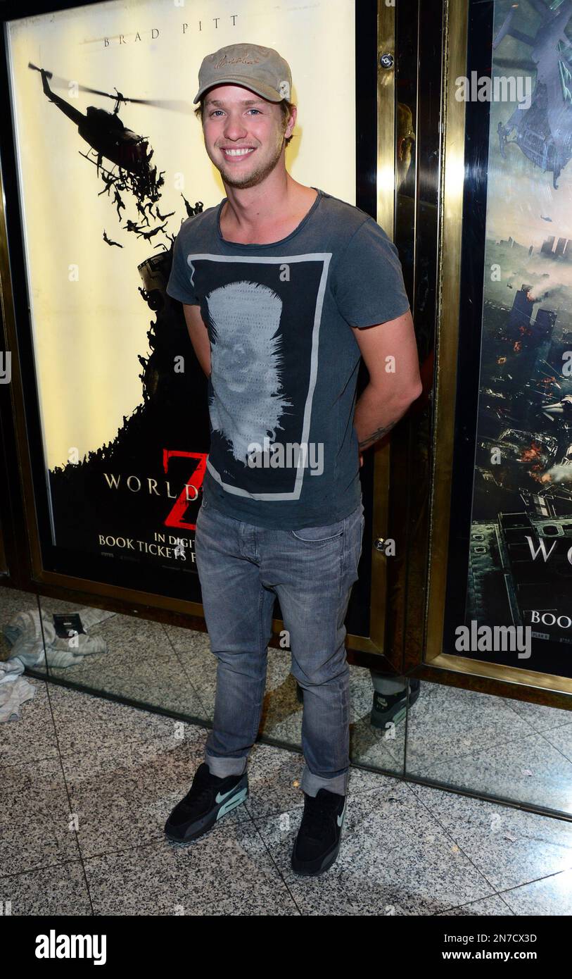 Sam Branson arrives at the World Premiere of 'World War Z' at the ...